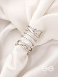 The Triple Crown- Set of 3 Silver Rings